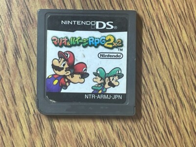 MARIO & RUIGI RPG 2X2 Partners In Time NINTENDO DS JAPAN VER | eBay