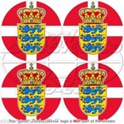 DENMARK Danish Danmark Vinyl Bumper-Helmet, Decals Stickers 2" (50mm ...