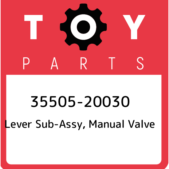 35505-20030 Toyota Lever Sub-assy Manual Valve 3550520030 Genuine OEM ...