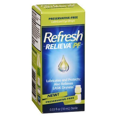 Relieva PF Lubricant Eye Drops 30 Vials By Refresh | eBay