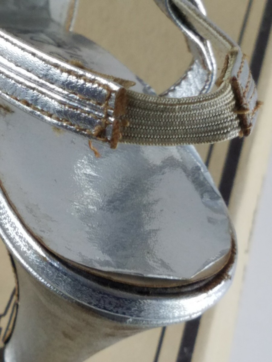 Inch Silver Pageant Shoes