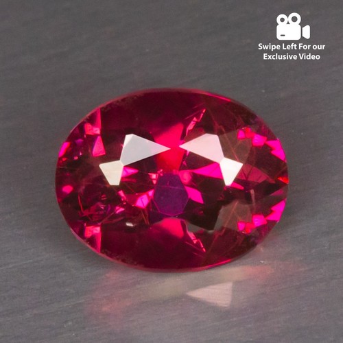 1.23 Ct Exquisite Hot Reddish Pink Color Unheated 100% Natural ...