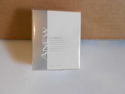 Avon ANEW CLINICAL Deep Crease Concentrate With Bo-Hylurox 1oz. Sealed ...