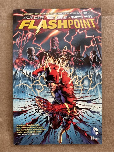Flashpoint Complete DC Hardcover RARE OOP The Flash Thomas Wayne Batman ...