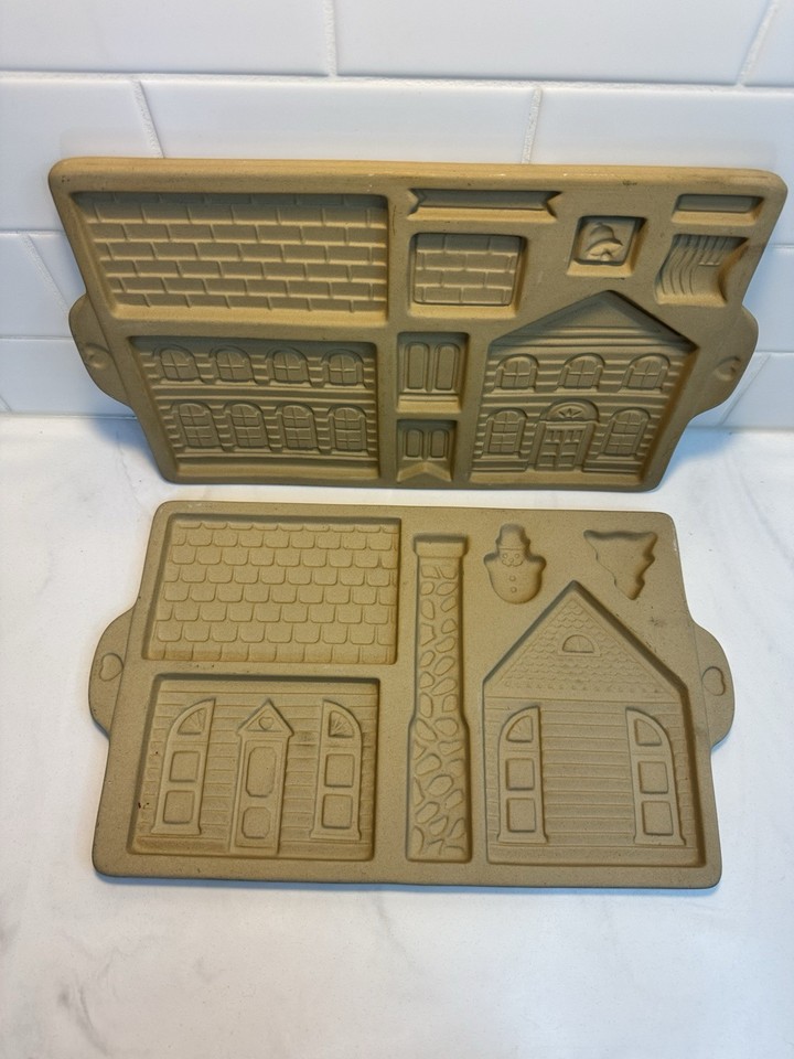 Pampered Chef Family Heritage Gingerbread & Hometown School Office 2 ...