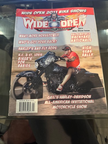Rare Wide Open Motorcycle Magazine 2011 bike show issue | eBay