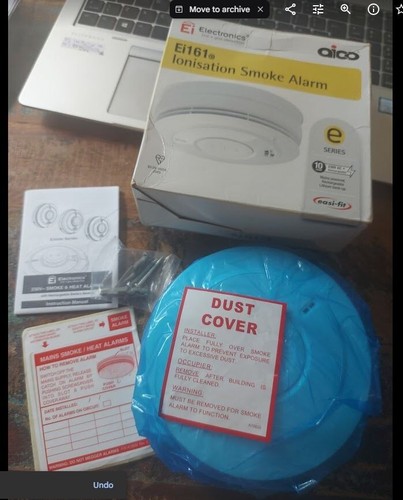 *BNIB* Aico Ei161e Mains Interlinked Ionisation Smoke Alarm | eBay