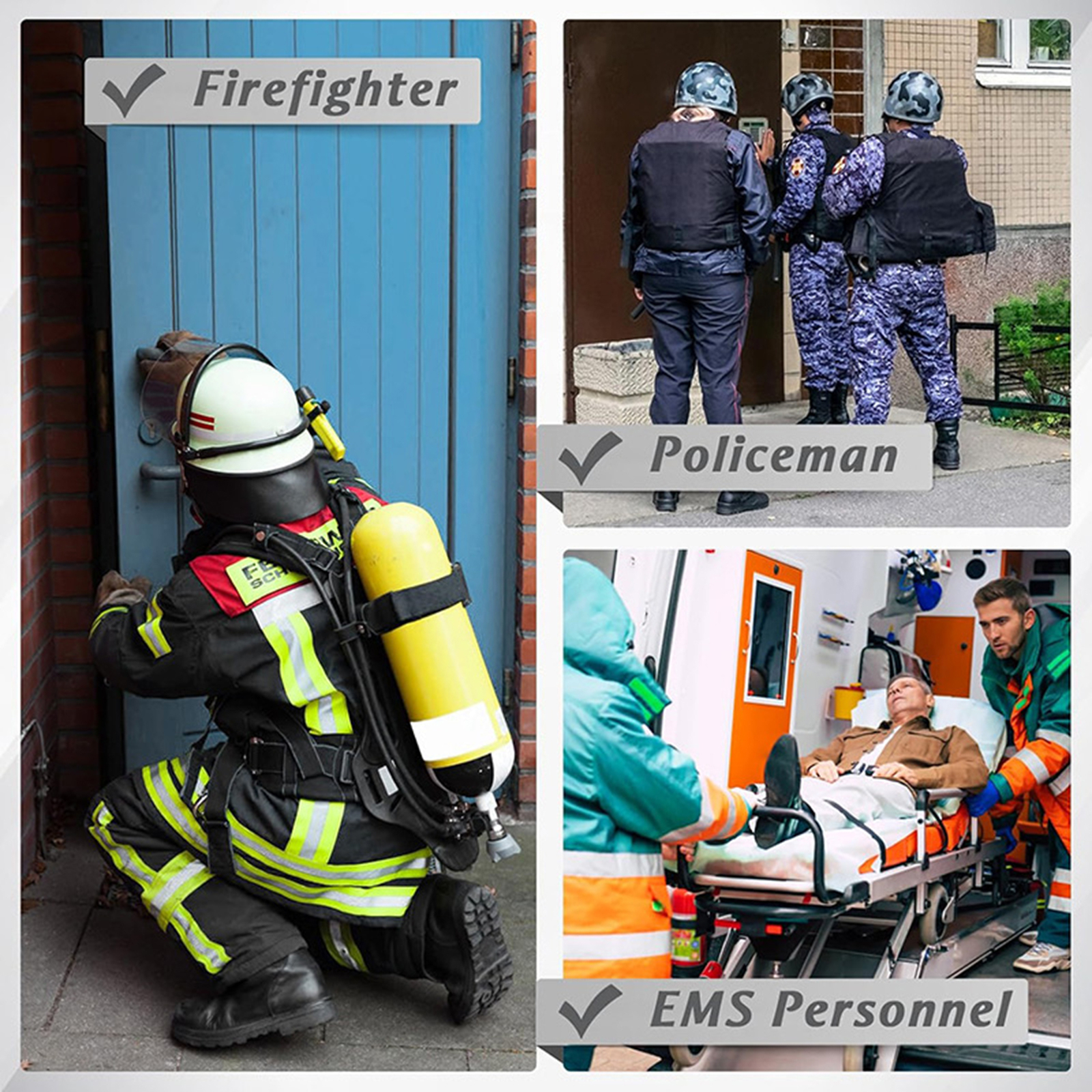 Pry Bar Tool Leverage High Strength Firefighter with Scale Mark ...