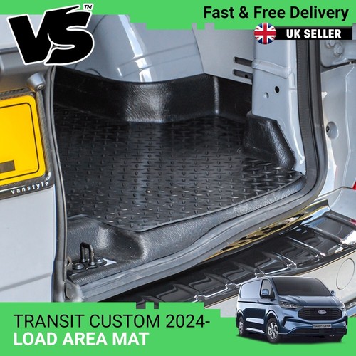 FOR FORD TRANSIT CUSTOM 2024 LWB LINER LOAD AREA RUBBER MAT FLOOR HEAVY ...
