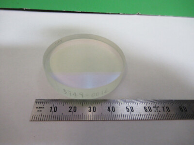 OPTICAL CVI 2" DIA COATED FLAT BK7 GLASS LASER OPTICS AS PICTURED H3-A ...