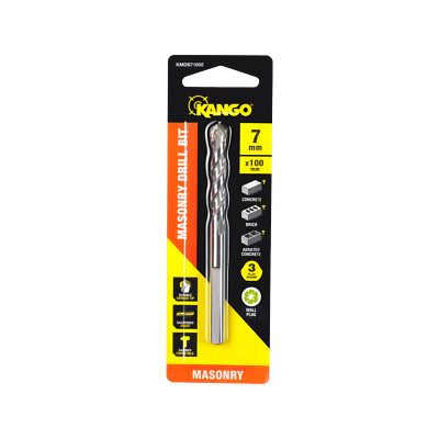 Kango 7mm x 100mm Masonry Drill Bit Workshop Hardware Power Tool ...