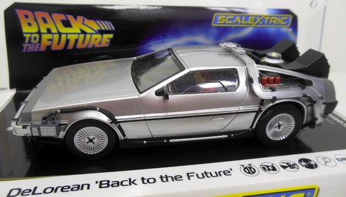 Scalextric C4117 DeLorean Back To The Future Movie Car Slot Car | eBay