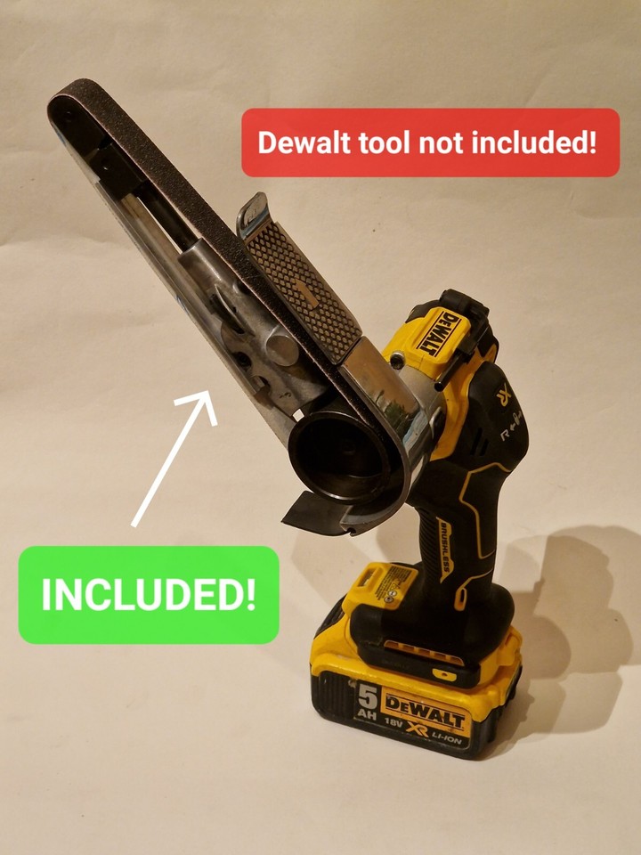 For Dewalt DCS438 18V 20V Cut Off Saw 20mm Belt Sander conversion kit ...