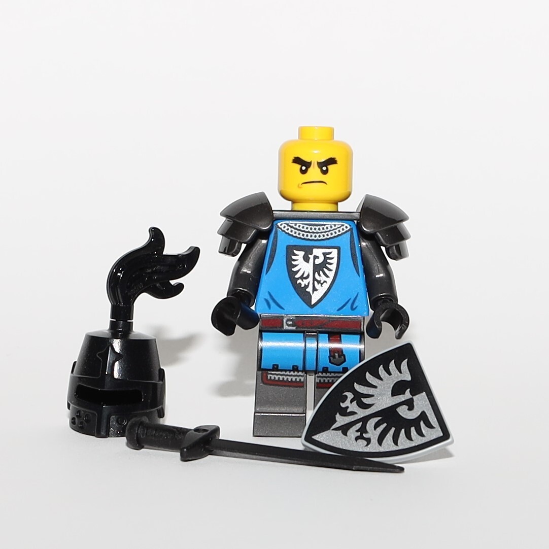 LEGO Black Falcon Knight Castle Minifigure for medieval sets 10305 or ...