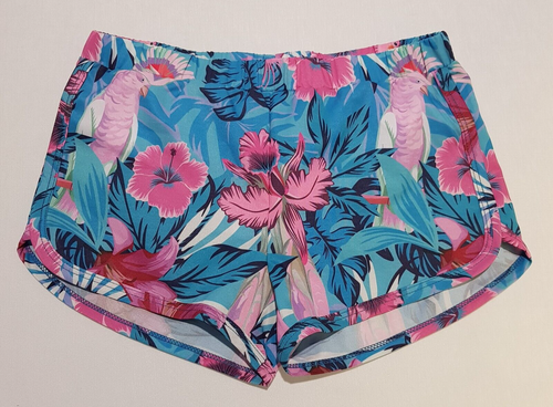We.Are.Zey Unisex Youth Floral Board Short Blue Size 7 Swimwear Bathers ...