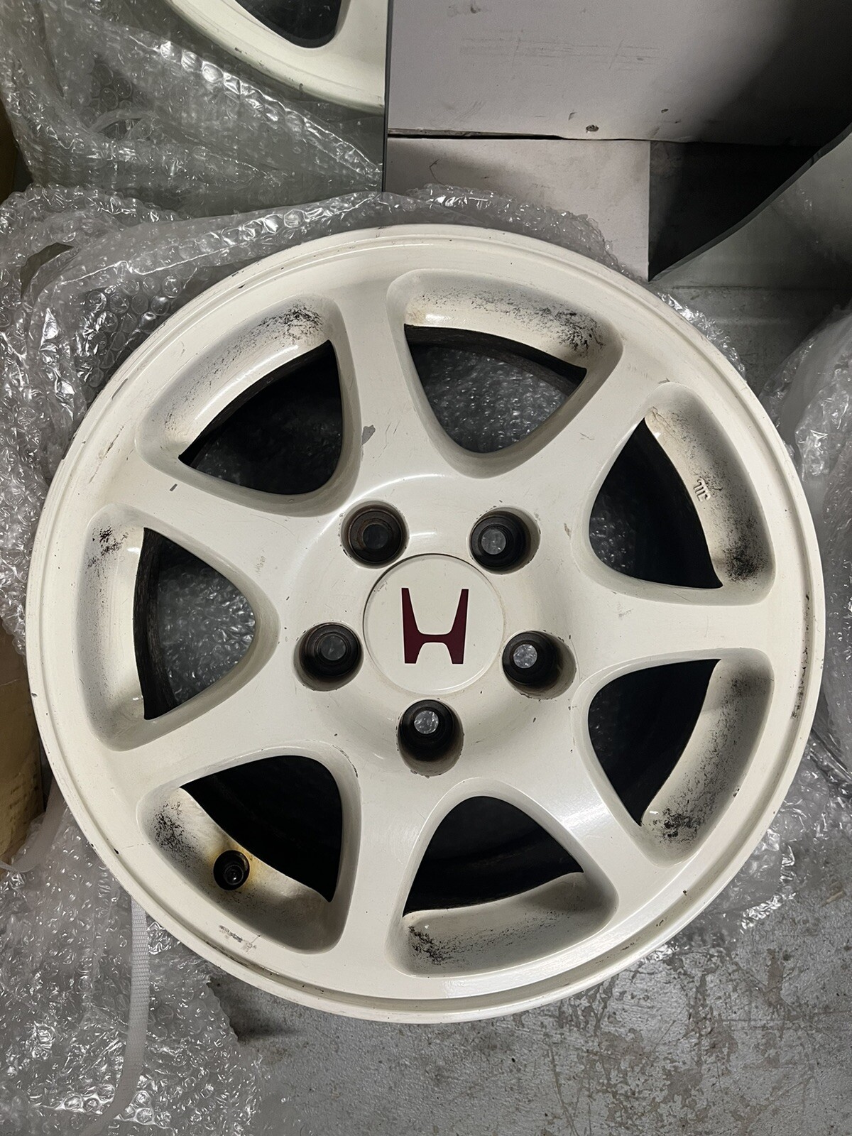 1992-1995 Honda Jdm Civic Ek9 Type R 15 Inch OEM Championship White ...