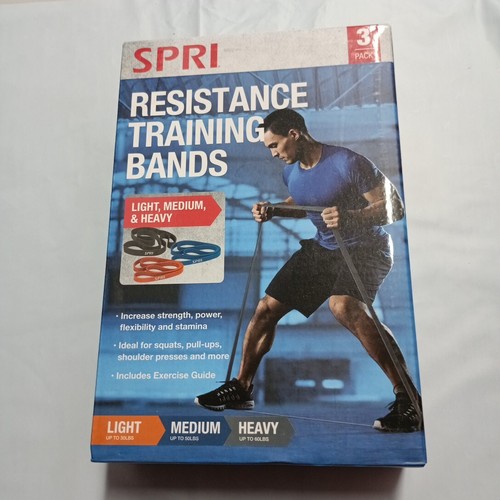 SPRI Super Band Ultra- Light Medium And Heavy Fitness Exercise Bands ...