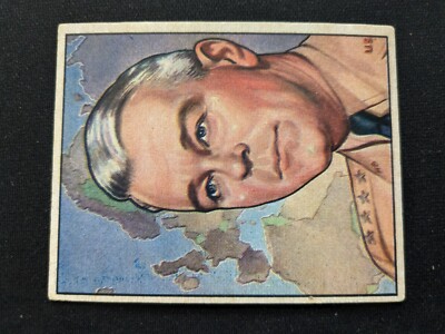 1951 Bowman Fight the Red Menace Card # 38 "Lightning Joe" Collins (VG ...