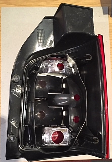 Volkswagen Transporter T6 - REAR LIGHT CLUSTER - LENS ONLY - BARN 2 ...