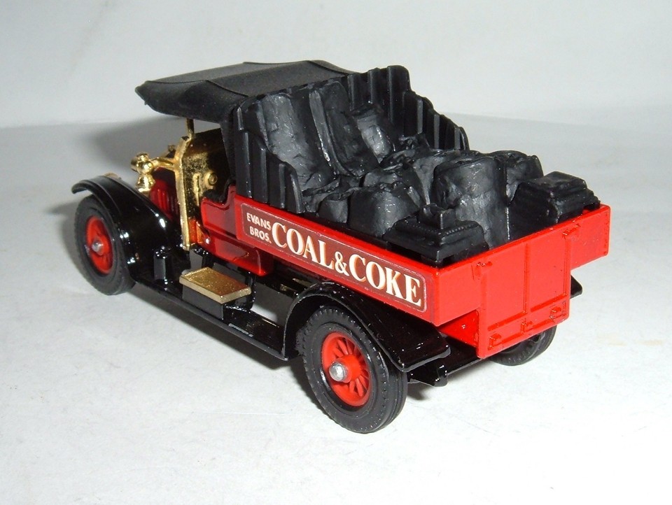 Matchbox Yesteryear No. Y-13, 1918 Crossley' Evans Bros.Carbone & Coke ...