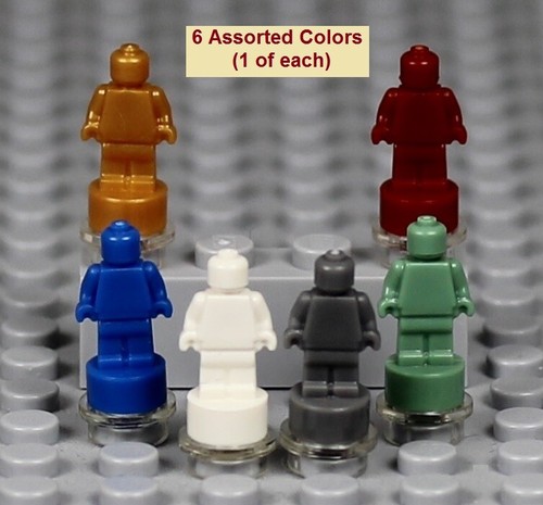 LEGO - Statuette Trophy Small - PICK YOUR COLORS - Mini Minifigure ...