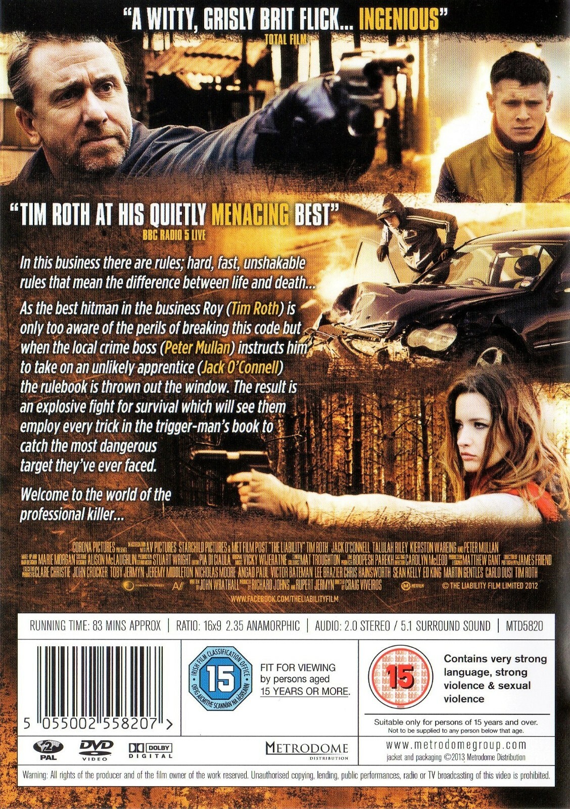 The Liability (DVD, 2013) for sale online | eBay