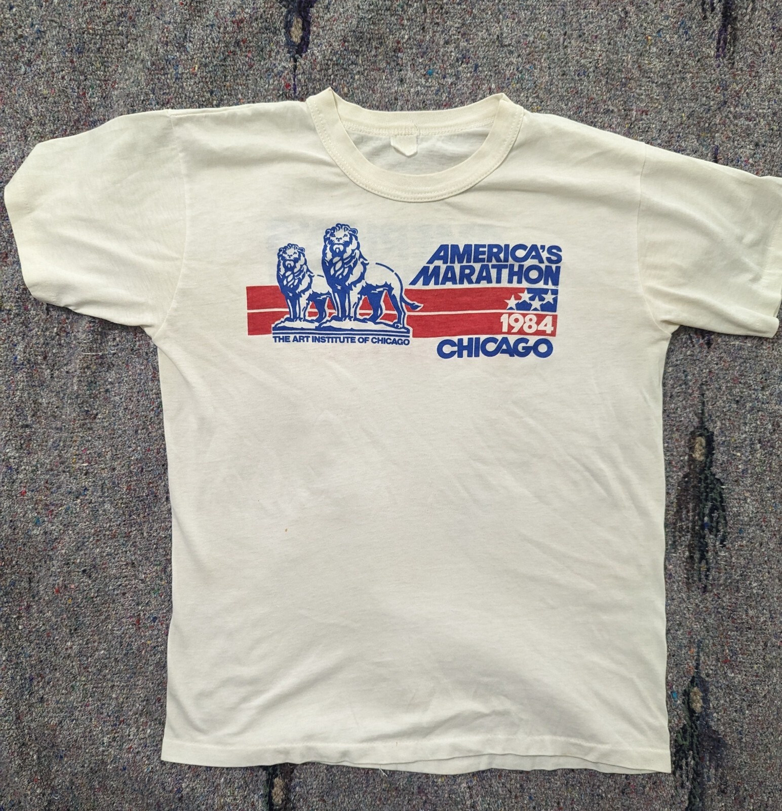 Rare Vintage 1984 America's Marathon Chicago T-shirt … - Gem