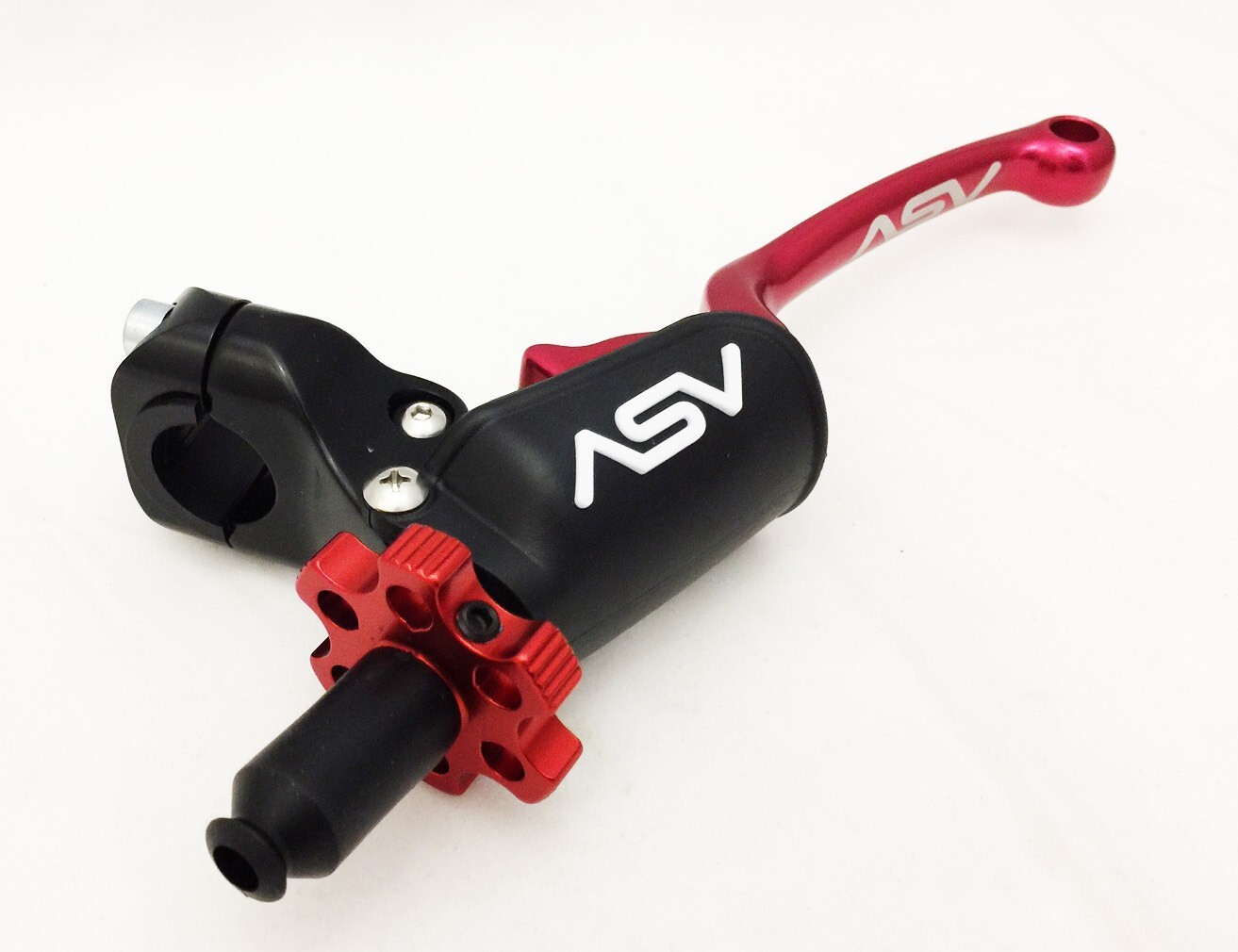 ASV F3 Front Brake Pro Pack Clutch Perch Levers Red Suzuki RM 65 85 100 ...