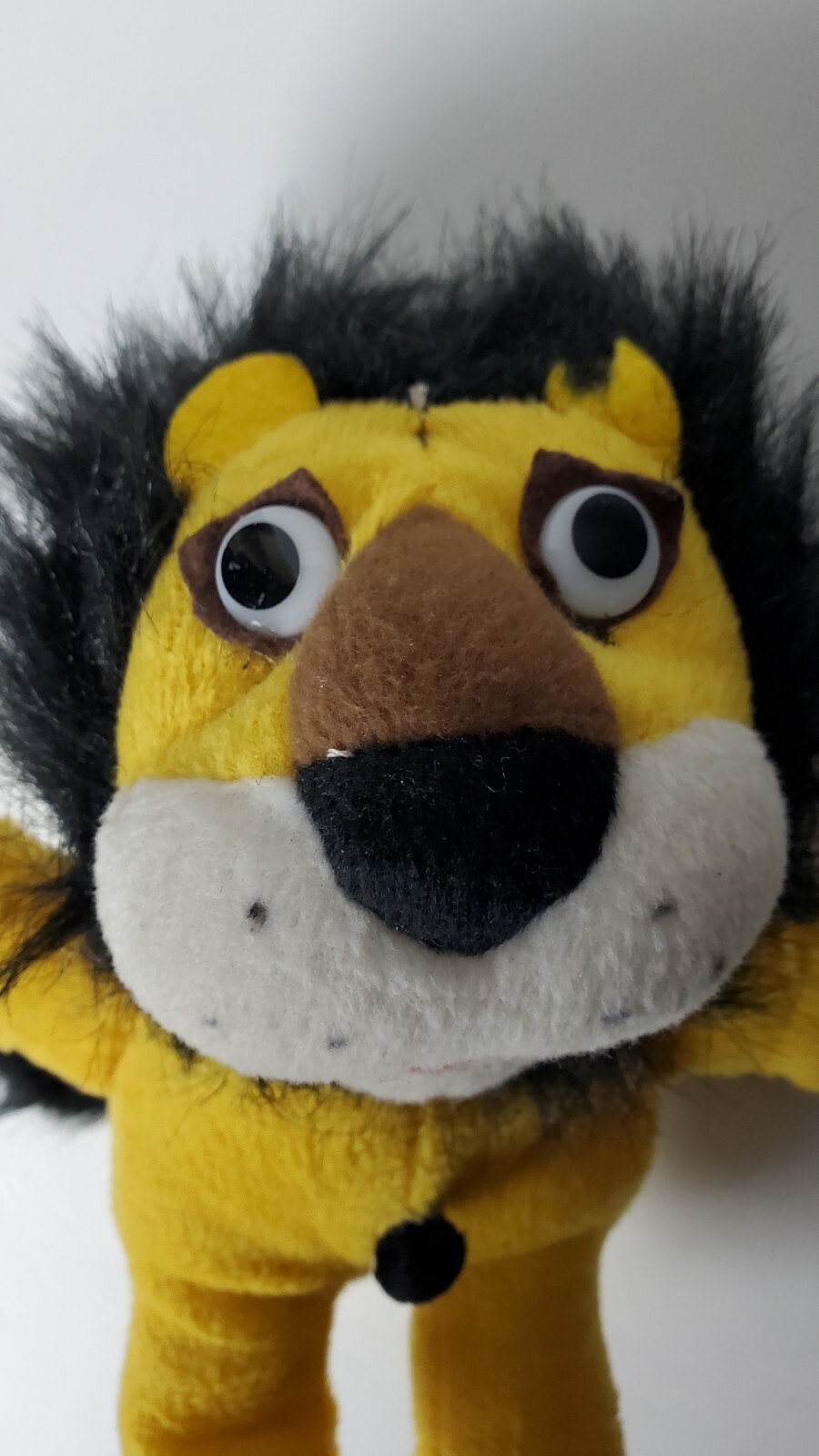 VINTAGE HUBERT THE HARRIS BANK LION COLLECTIBLE STUFFED PLUSH DOLL 8 ...