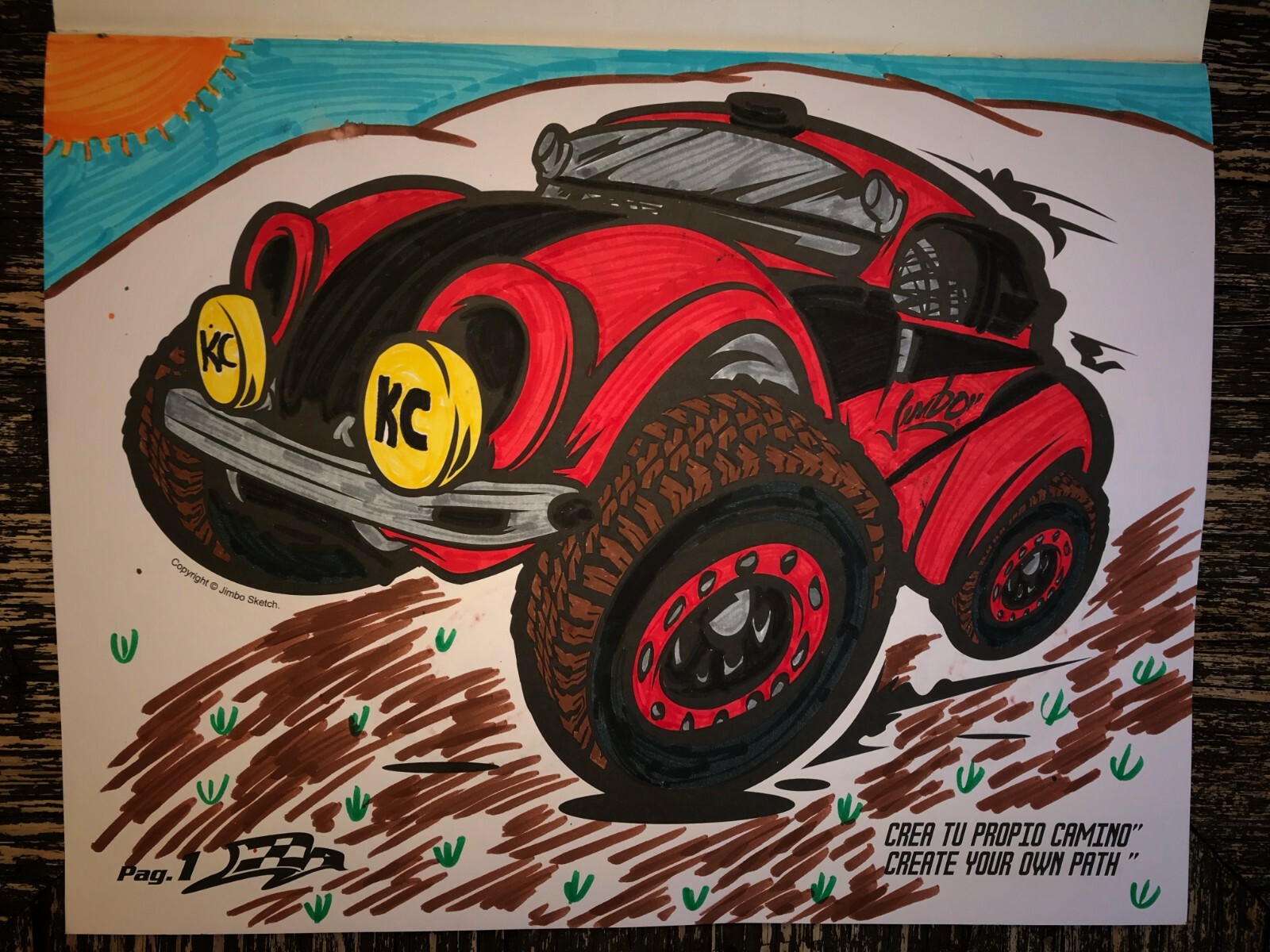 Baja Truck Coloring Pages