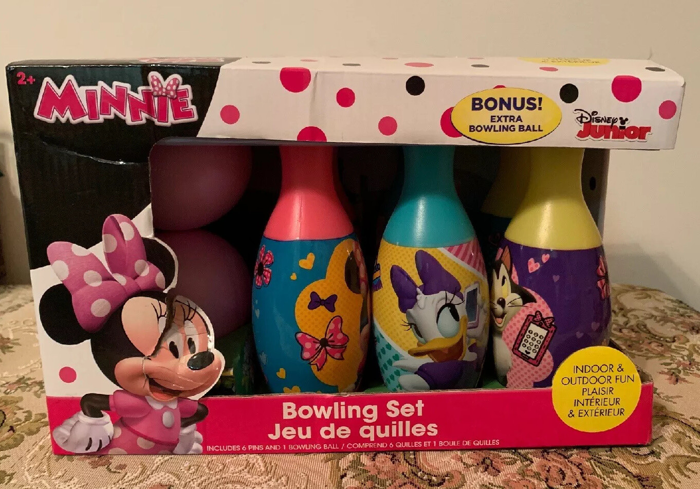 Disney Licensed: NEW Minnie Mouse Bowling Set in Display Box | eBay