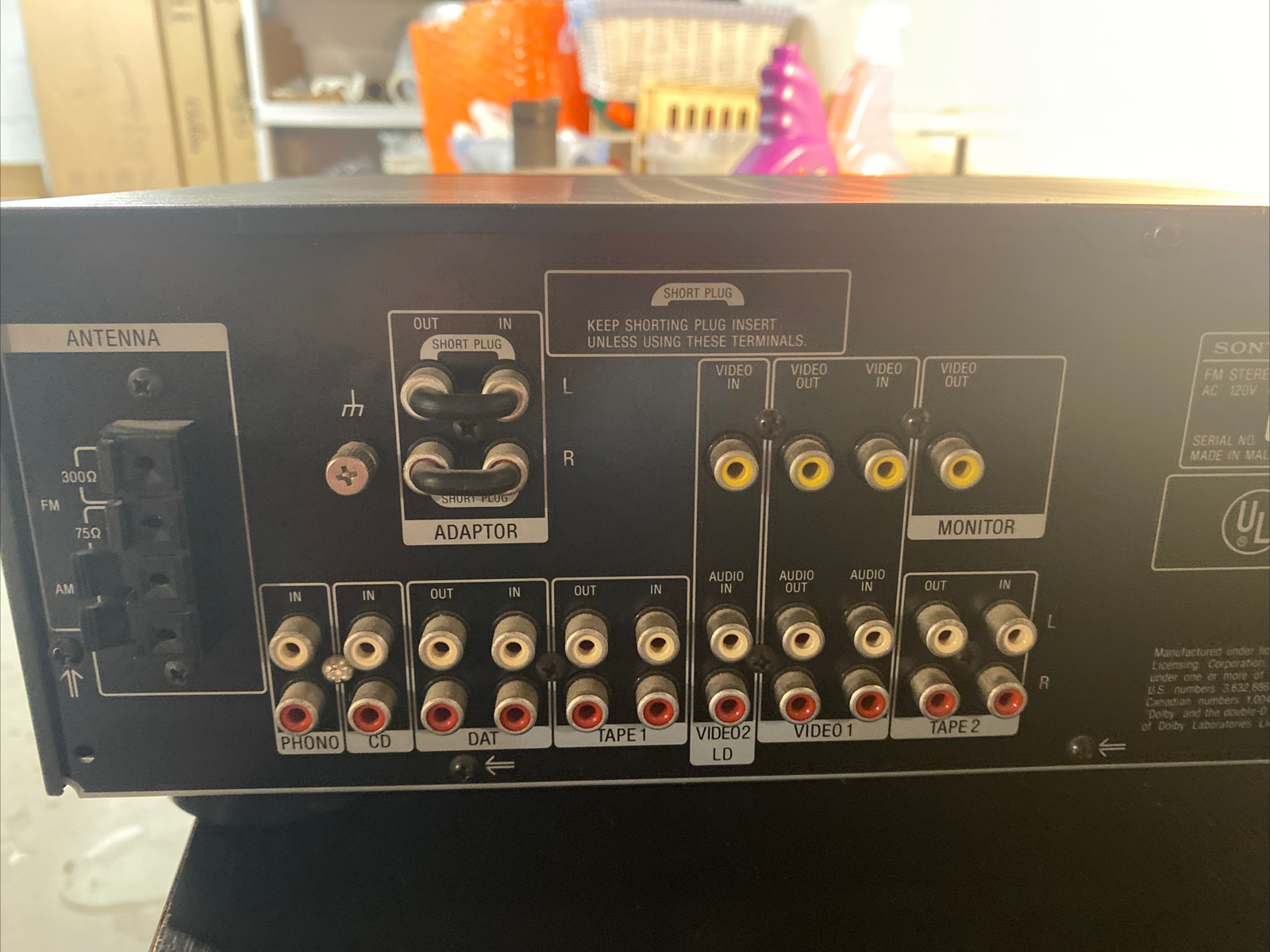 Sony STR-AV770 Receiver HiFi Stereo Audio/video-control Center/receiver ...