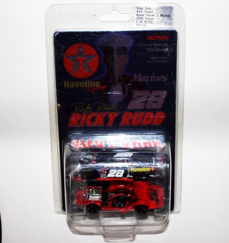 Action Havoline Marines Ricky Rudd #28 1:64 Scale Stock Car Race Racer ...