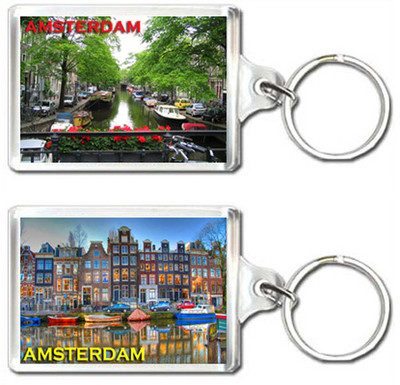 Amsterdam Keyring Souvenir Keychain | eBay UK