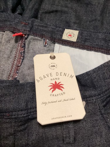 Agave Rainier Chino Rinsed Indigo Pacific Blue Size 32 #11 Classic | eBay