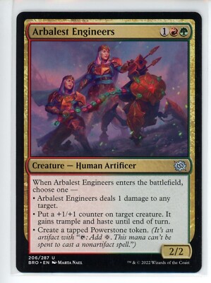 ARBALEST ENGINEERS The Brothers' War #206 BRO(NM+)(MTG) | eBay