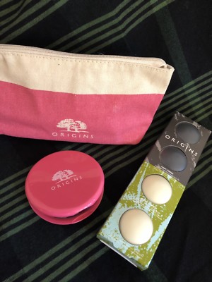 New Origins Mix & Mask Clear Improvement Charcoal Drink Up Mirror & Bag ...