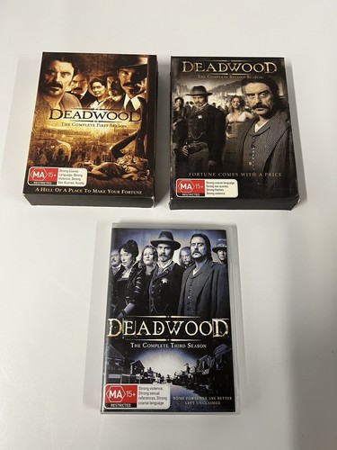 Deadwood - The Complete Series 1-3 DVDs Box Sets - Season 1 2 3 ...