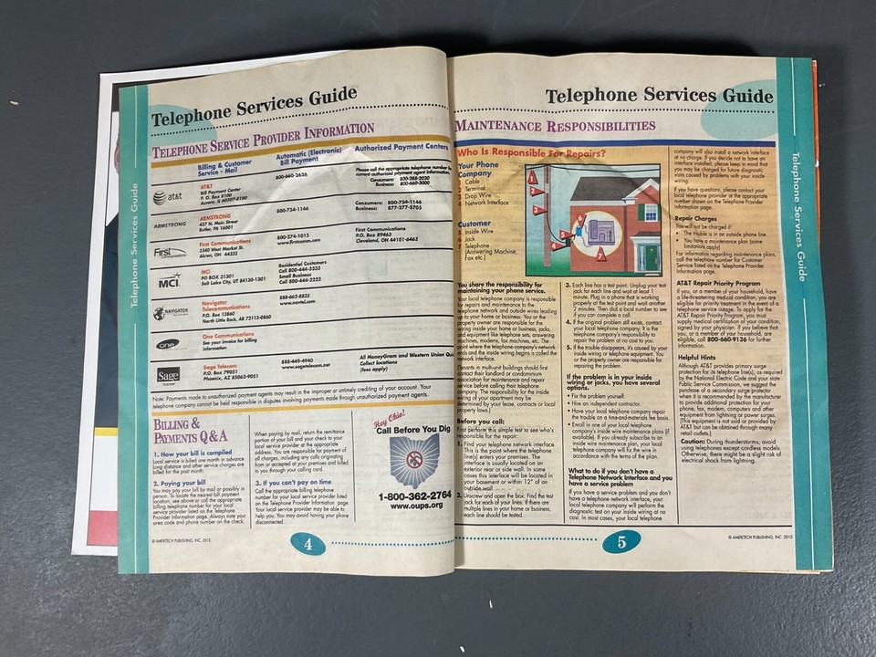 AT&T The Real Yellow Pages Warren/Youngstown Regional Paperback April ...