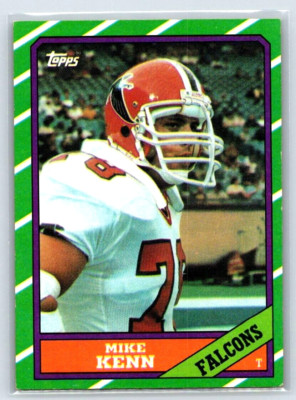 1986 NFL Topps Mike Kenn #366 Atlanta Falcons 86-TFBC | eBay