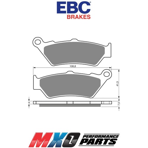 EBC Rear Brake Pads Triumph ROCKET III ROADSTER 2010-2018 FA209/2HH | eBay