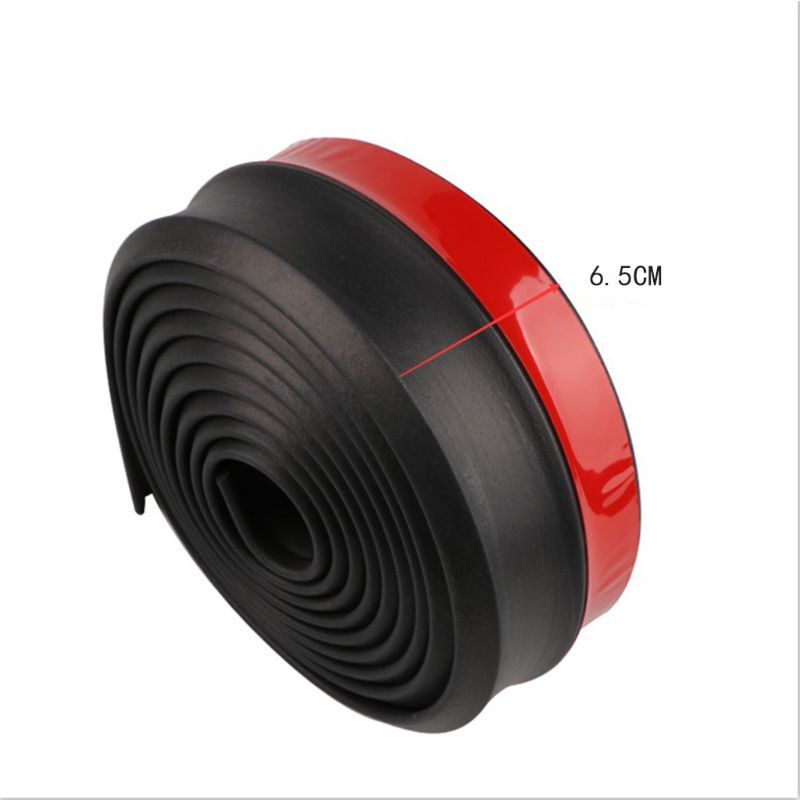 Car Front Bumper Protector Self-adhesive Anti-collision Bar Rubber ...