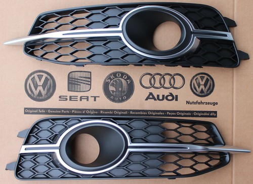 Audi A6 4G original Gitter Kühlergrill Stoßstange S-Line grill ACC ...
