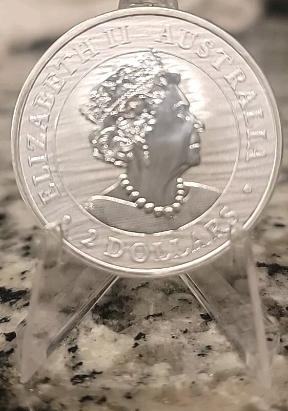2021 $2 DOLLARS 2 OZ 9999 SILVER Australian Wildlife Coin Perth Mint ...