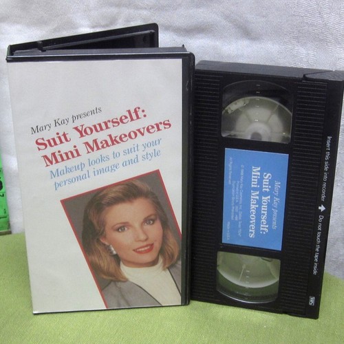 SUIT YOURSELF Mini Makeovers beauty VHS professional makeup Mary Kay ...