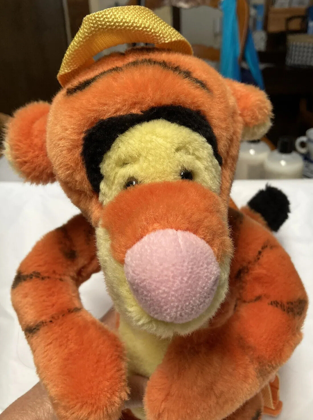 Cute Disney Animations Wearable 15” Tigger Plush Backpack Straps Winnie ...