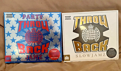 NEW & SEALED: Throw Back Party Jamz & Throw Back Slow Jamz - 2 box sets ...