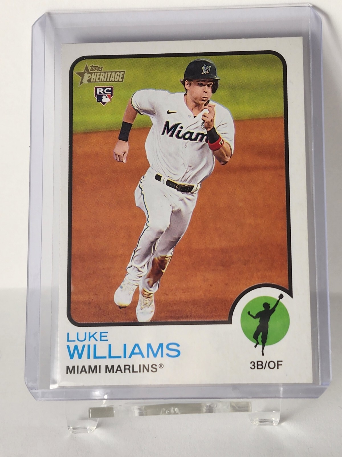 Luke Williams 2022 Topps Heritage Rookie Card | eBay