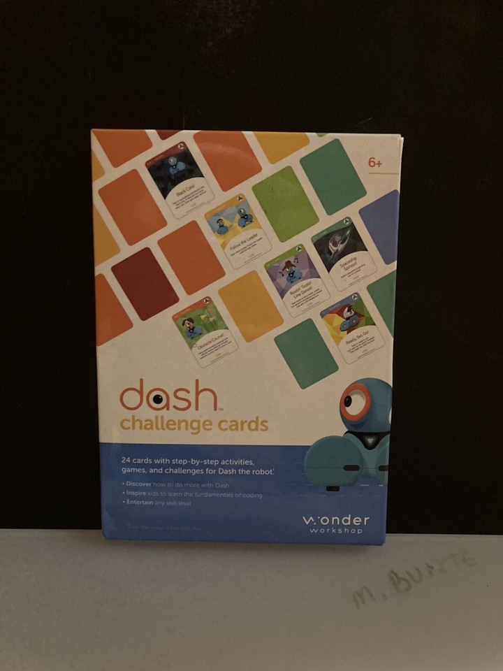 WONDER WORKSHOP DASH Robot Coding Xylophone Catapult Coding Cards Etc ...