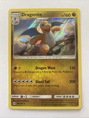 Dragonite 96/149 Sm Base Set Holo | eBay